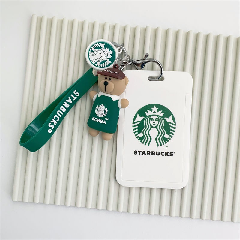 Ins Wind Starbucks Bear Bus Card Protective Cover | Shopee Malaysia
