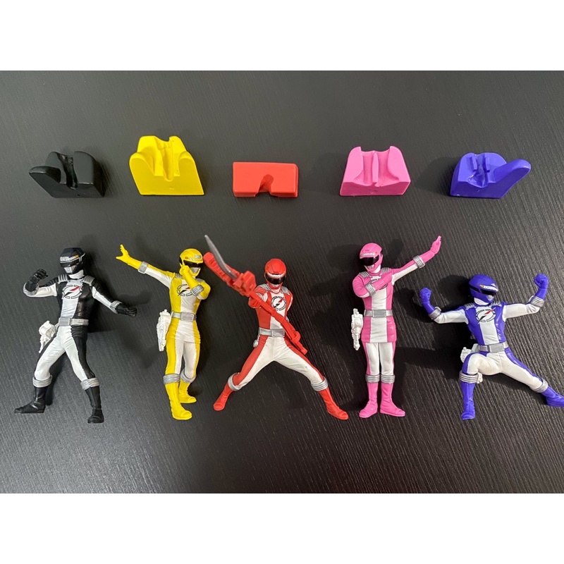 BANDAI GASHAPON HG Super Sentai GoGo Sentai Boukenger Complete Set NEW ...