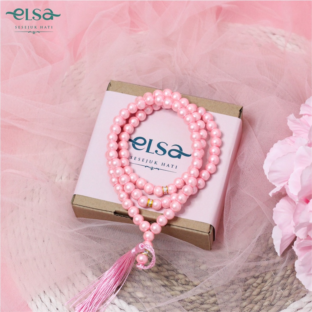 Elsa Tasbih Mutiara Turkey Premium Prayer Equipment 99 Seeds | Shopee ...