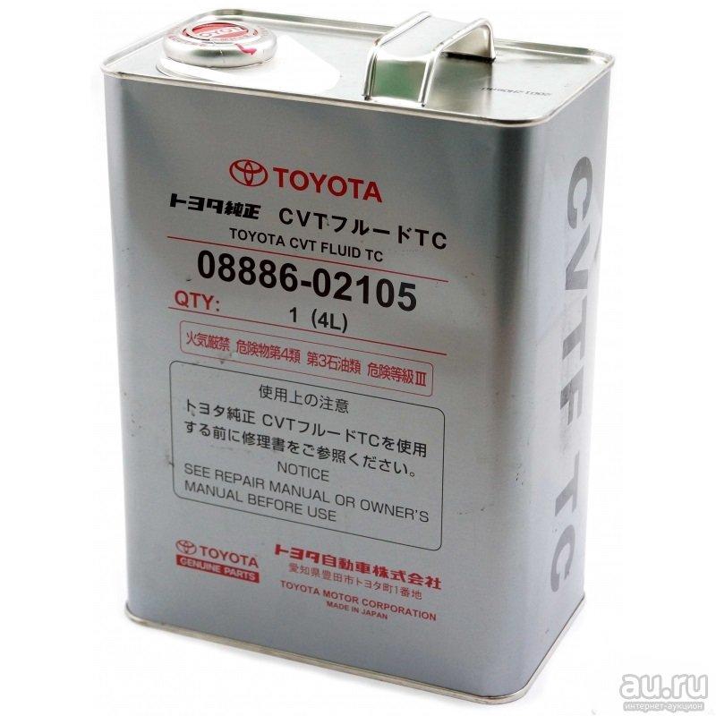 Toyota CVT Oil TC 08886-02105 - 4 Litre | Shopee Malaysia