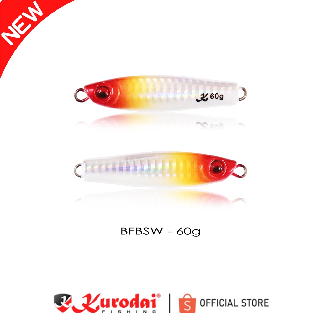 60g (Fatboy) V2 - Handmade Jigging Lure Kurodai Bilis SAWIT (Light Jig ...
