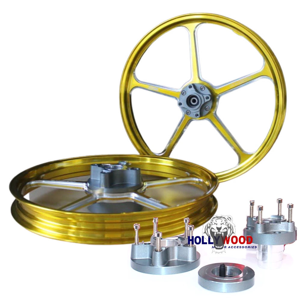 SPORT RIM 125Z 125ZR LC135 5s LC v8 Fi EK505 OPEN HUB COMBO SPORTRIM ...