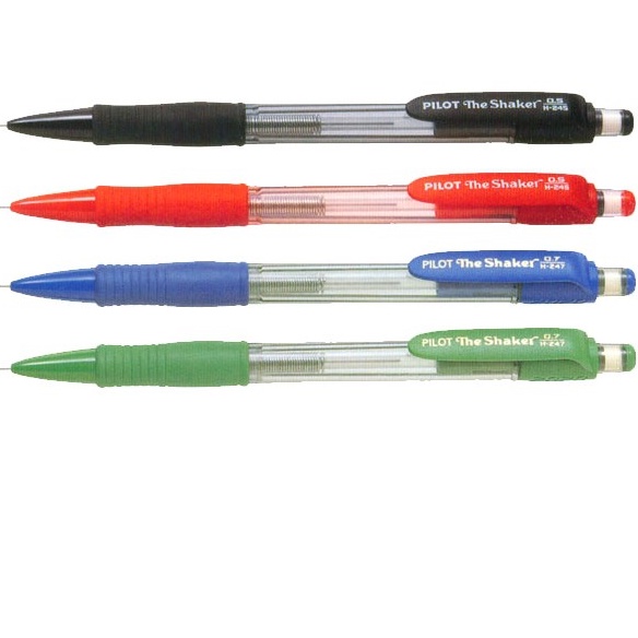 PILOT SHAKER H245 / H247 MECHANICAL PENCIL (0.5mm & 0.7mm) | Shopee ...