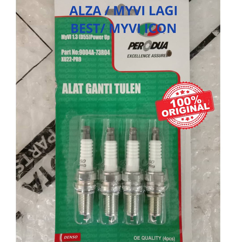ALZA / MYVI LAGI BEST SPARK PLUG (PERODUA ORIGINAL) | Shopee Malaysia
