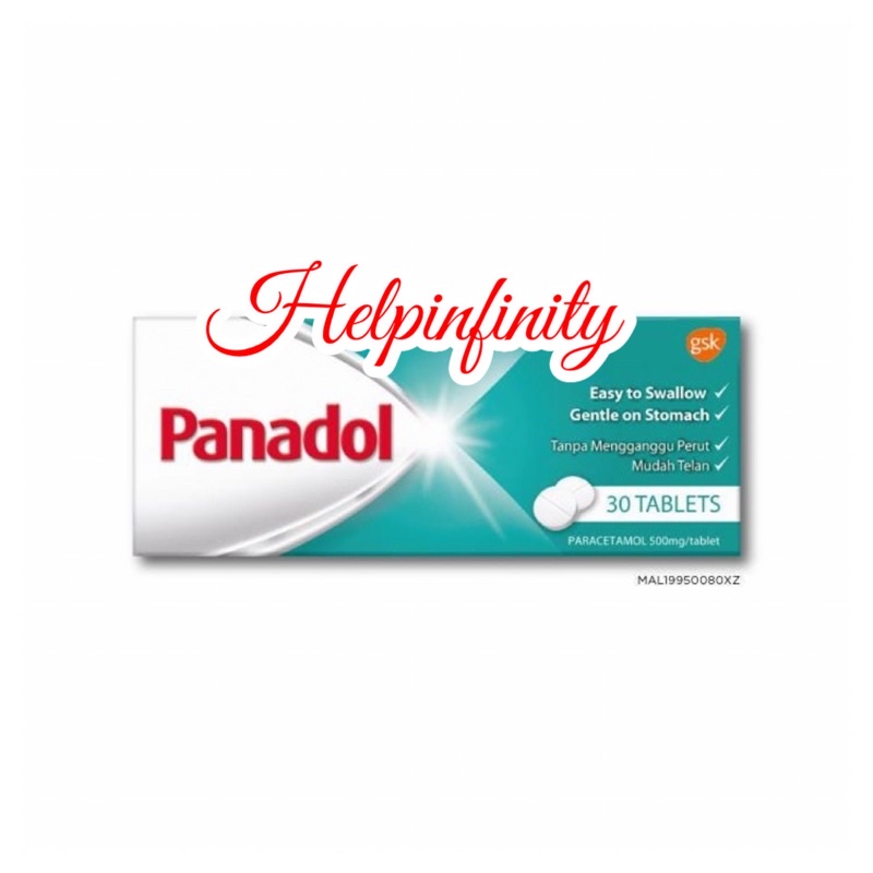 Panadol Regular Paracetamol 500mg Tabs 30s Generally to Relief Muscular ...
