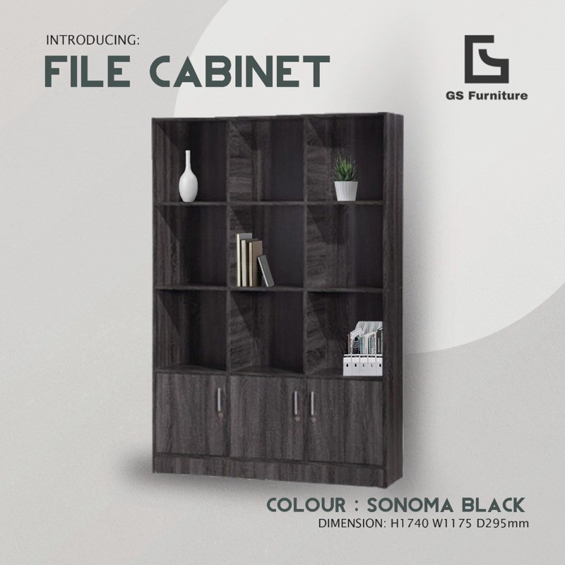 12 Shelf Compartment Filing Cabinet / Storage Cabinet | Shopee Malaysia