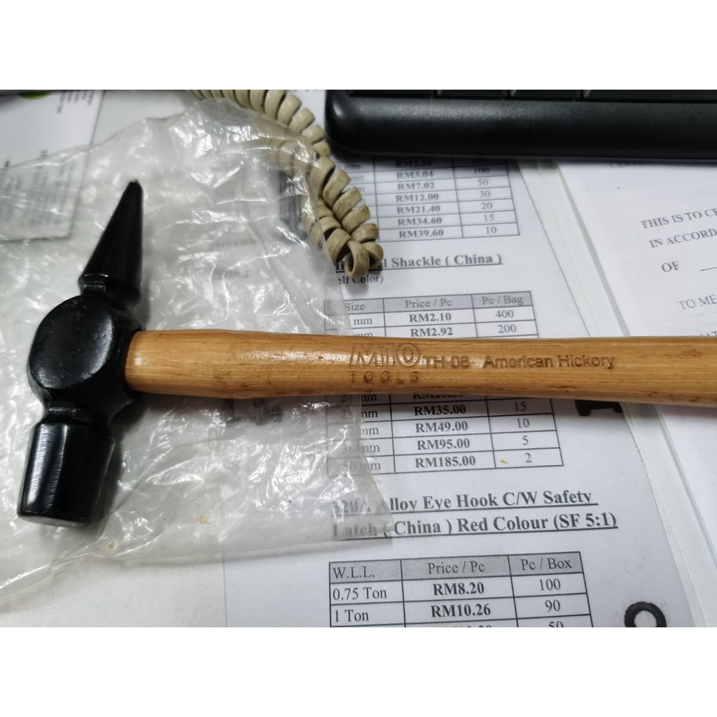 8OZ M10 TESTING INSPECTION HAMMER TUKUL | Shopee Malaysia