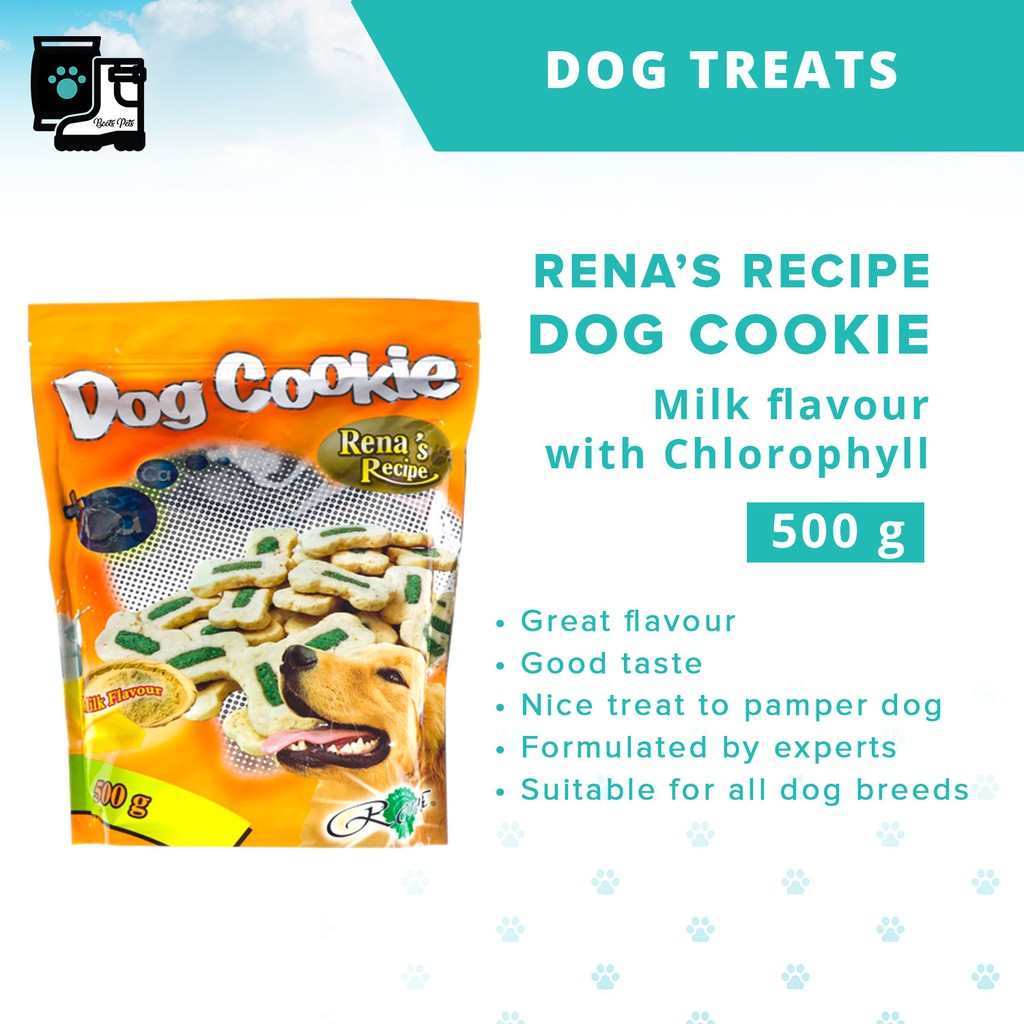 Dog Cookies Rena - Milk Chlorophyll 500g - Sold and Fulfilled by ...
