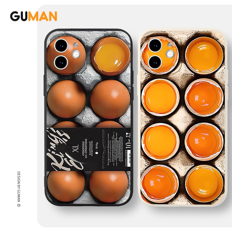 GUMAN Soft Silicone Cute Funny Shockproof Square Phone Case Casing ...