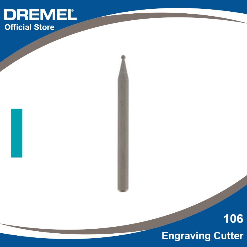 Dremel Engraving Cutter - 106 (1.6mm) | Shopee Malaysia