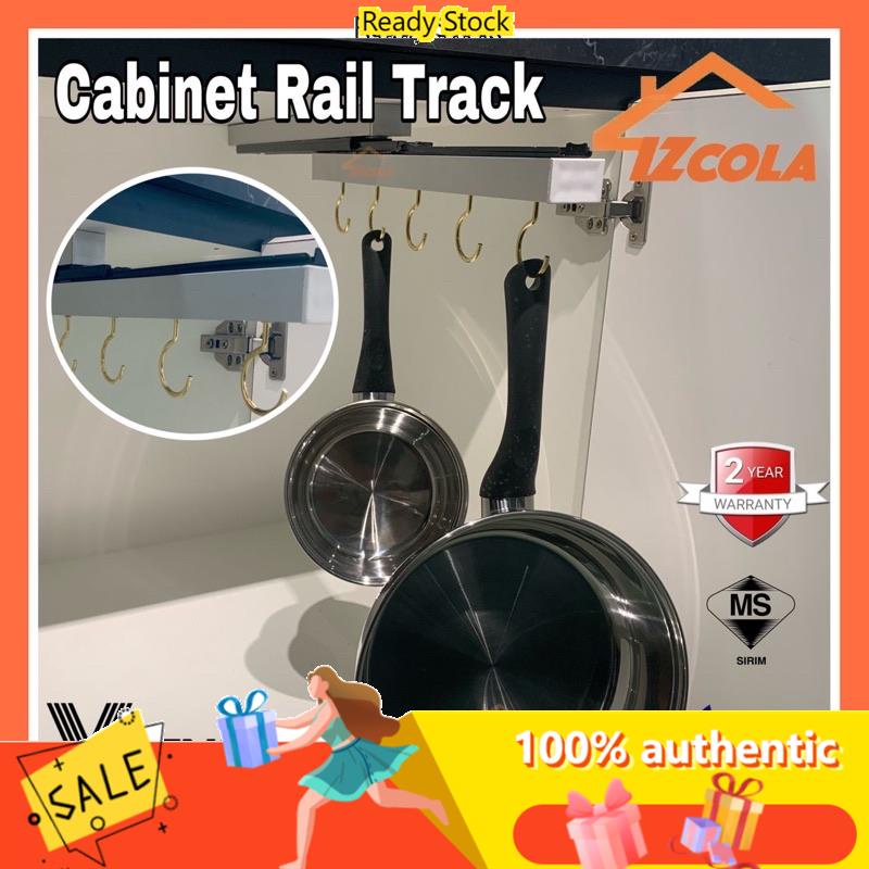 Abdulah Happy Day_OfficialKitchen Pull out pan hanging rack (Rak Kuali ...