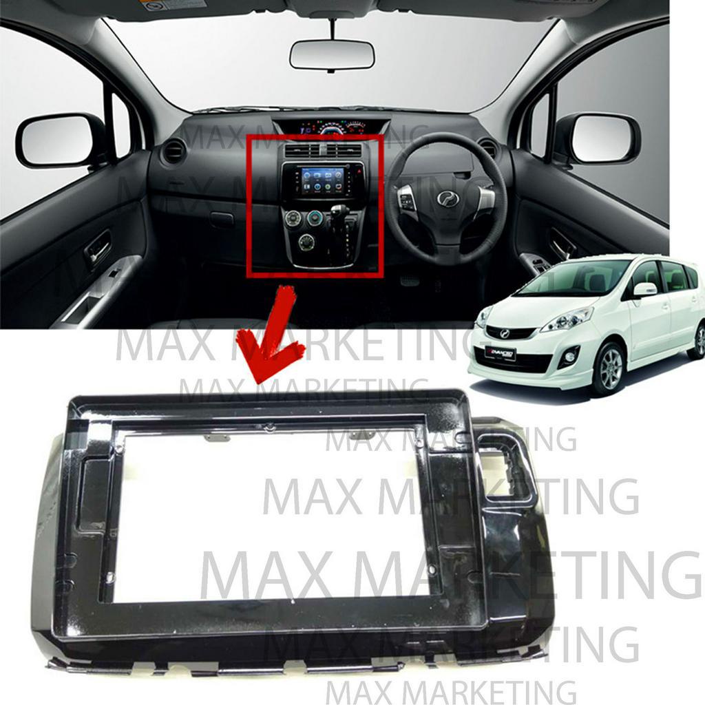 PERODUA ALZA 18-20(NLOF) ANDROID CAR PLAYER CASING (BLACK) | Shopee ...