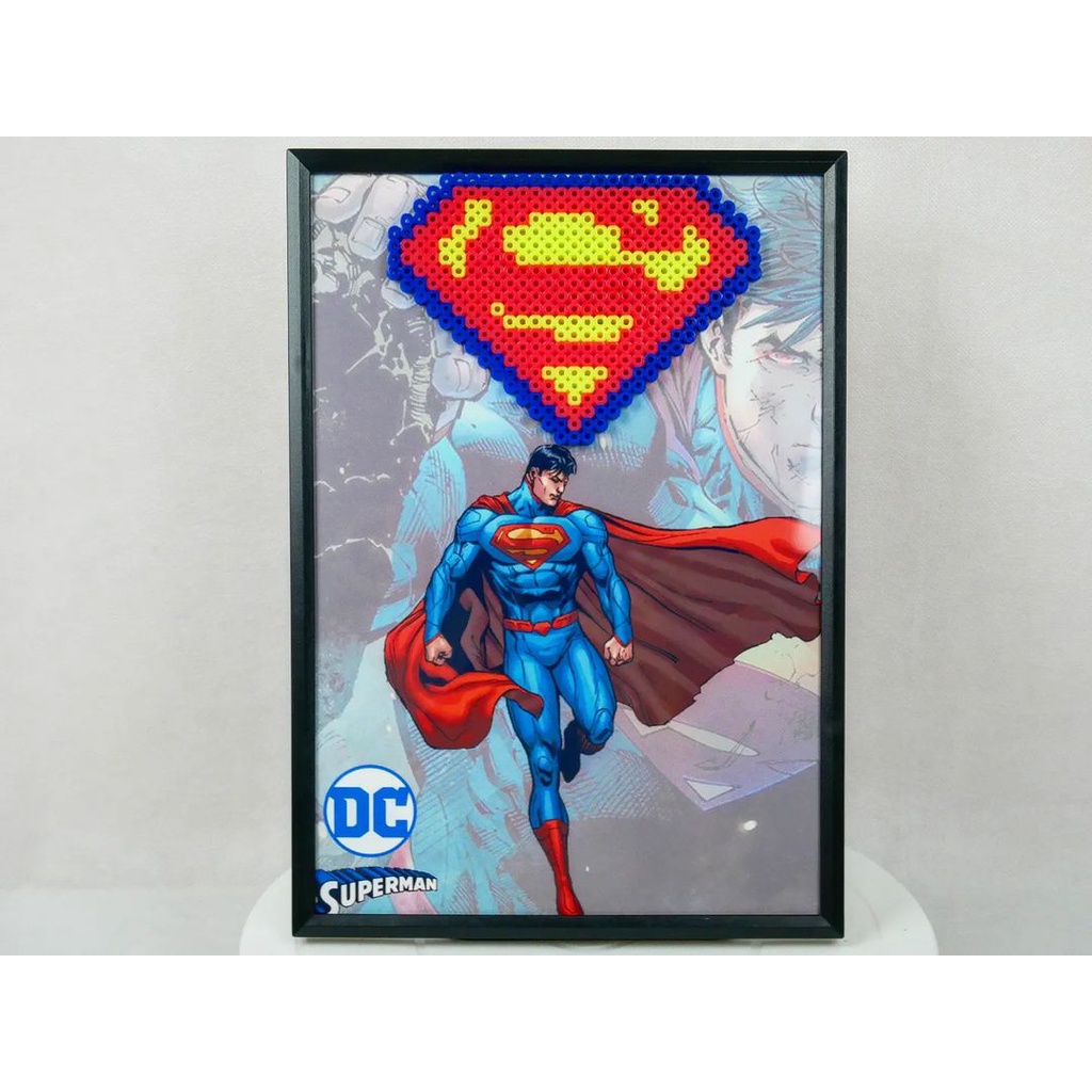 Perler Beads Frame - Superman (New) | Shopee Malaysia