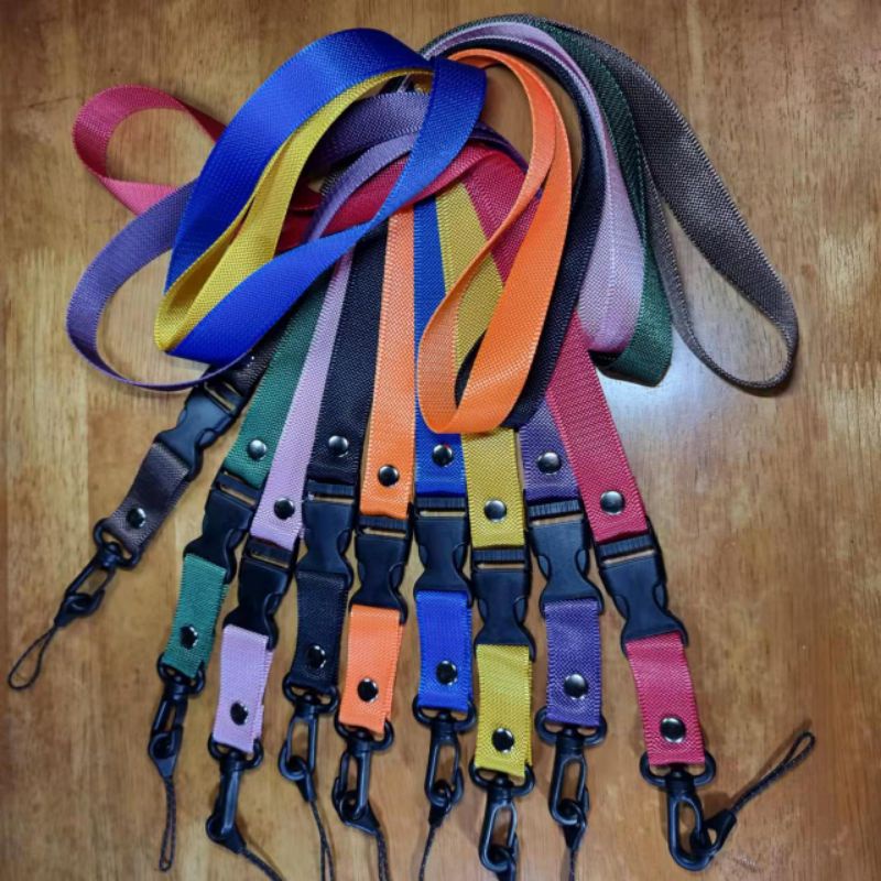 9 Colour Lanyard Cord Neck Strap Rope Mobile Phone Camere id Name tag ...