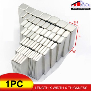 N35 NdFeB Super Strong Neodymium Magnet Rectangular With Hole Hinges ...