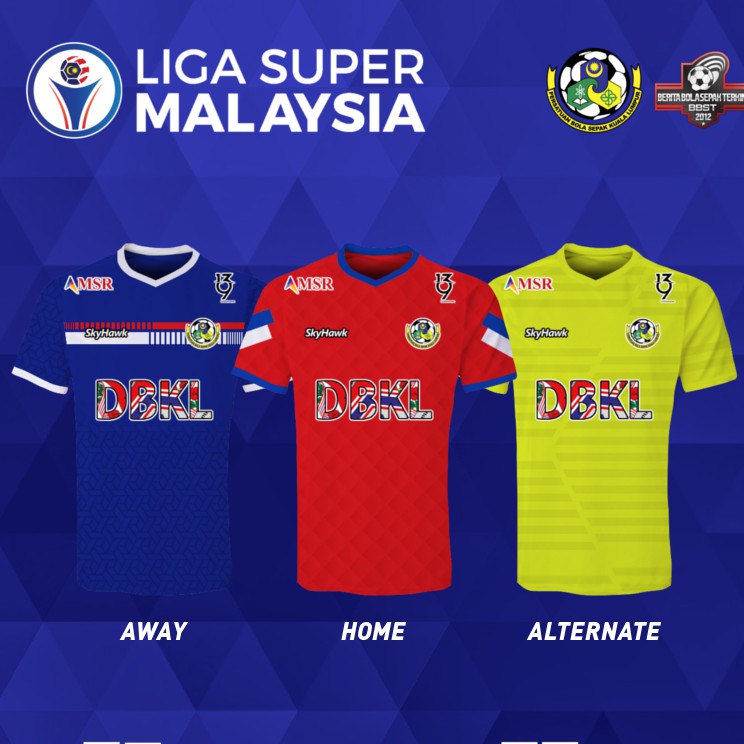 Original Jersey KLFA Home/Away Kit SKYHAWKS 2019 | Jersi KLFA 2019 | Shopee Malaysia