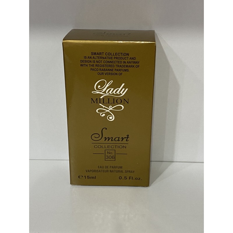 smart collection perfume 15ml Inspired by Lady million perfume | Shopee ...