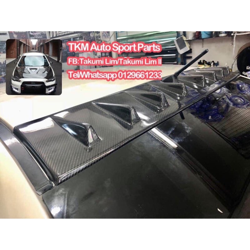 Lancer Inspira Shark Fin Carbon Import | Shopee Malaysia