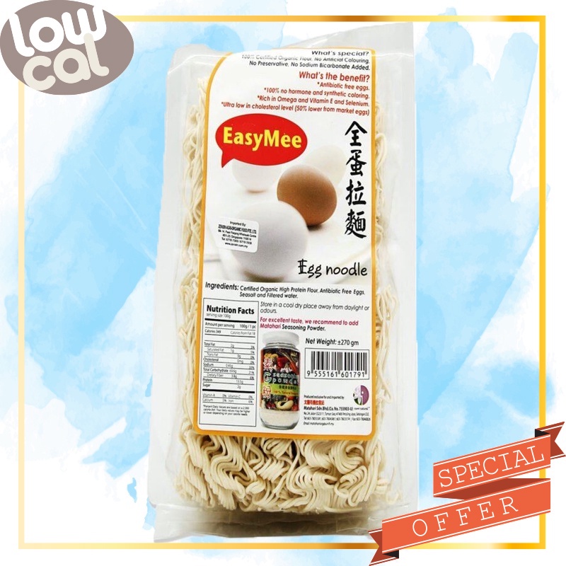 MH Food Easy Mee Egg Noodle 全蛋拉面 270gm | Shopee Malaysia