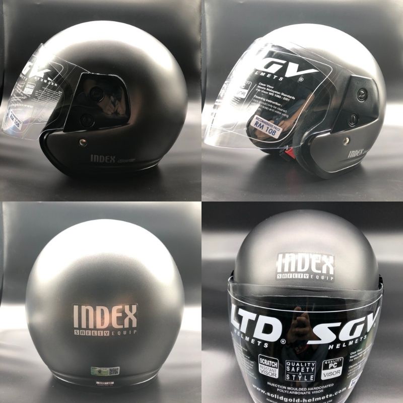INDEX HELMET/INDEX SPECIAL HELMET (100% ORIGINAL) OFFER PRICE FULL FACE ...