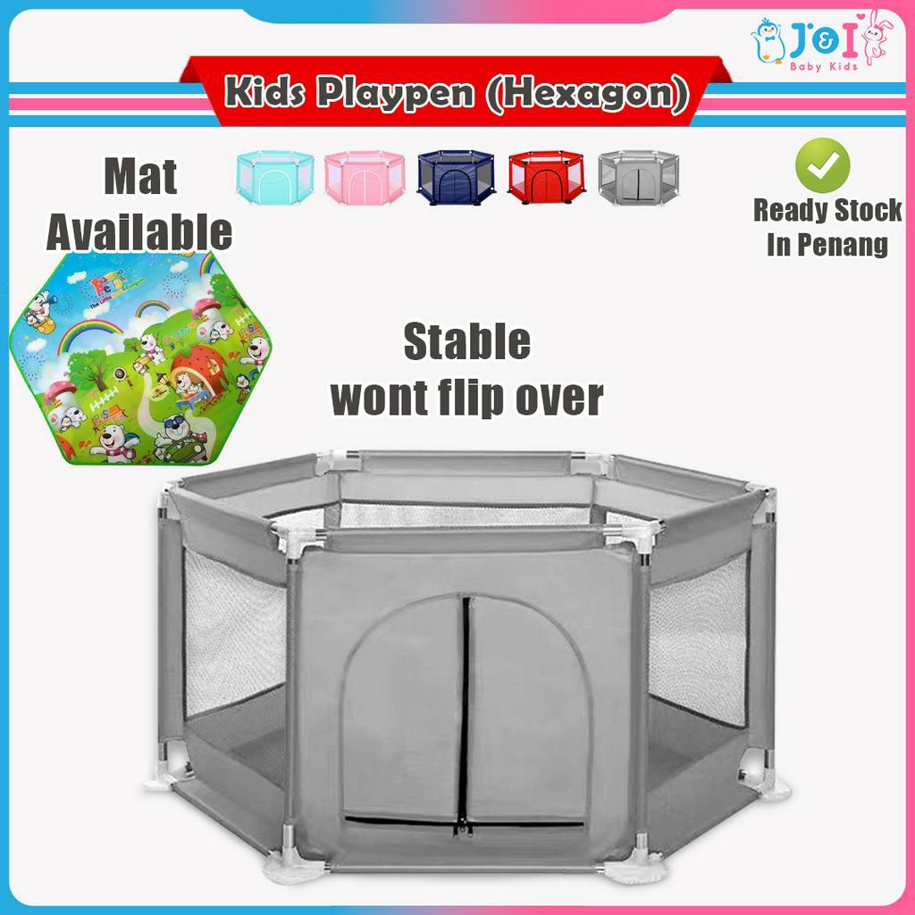 Playpen Kids Fence Hexagon Playpen Playard Baby Kids Safety Play Fence ...