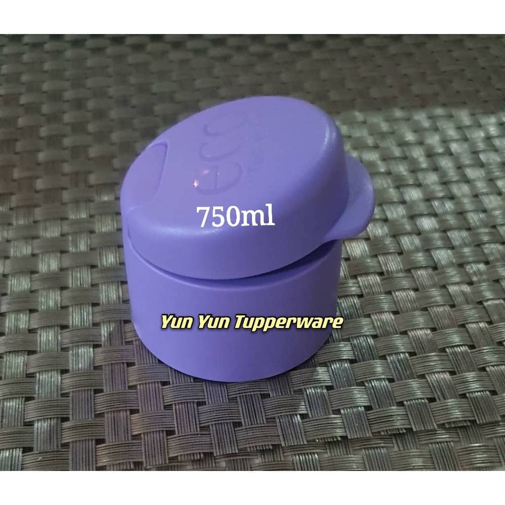 Tupperware Eco Bottle Spare Part - Flip Top Cap / Screw Type - 500ml ...