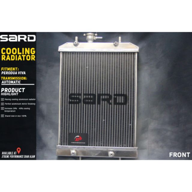 RADIATOR SARD PERODUA VIVA WITH 12MM PIPE AT | Shopee Malaysia