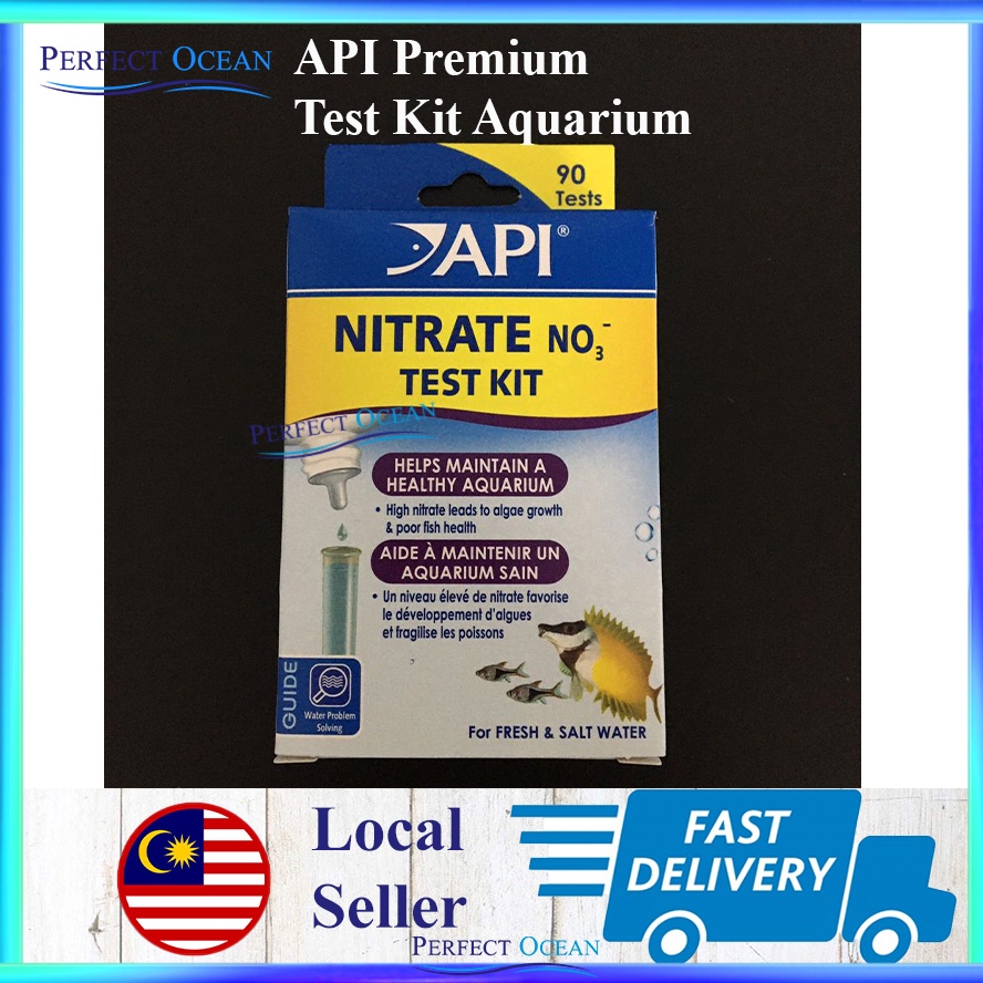 API Test Kit Aquarium Water (pH Ammonia Nitrate Nitrite Phosphate KH ...