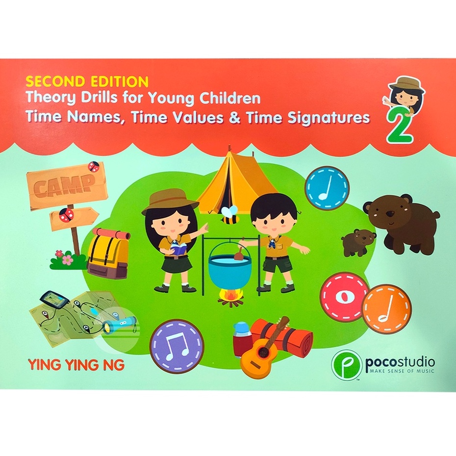 POCO Theory Drills for Young Children 2 ~ Time Names, Time Values ...
