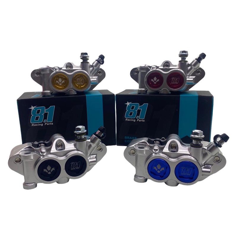 Caliper Disc Caliper 8.1 Racing Parts 4 Piton Monoblock Right Full CNC ...