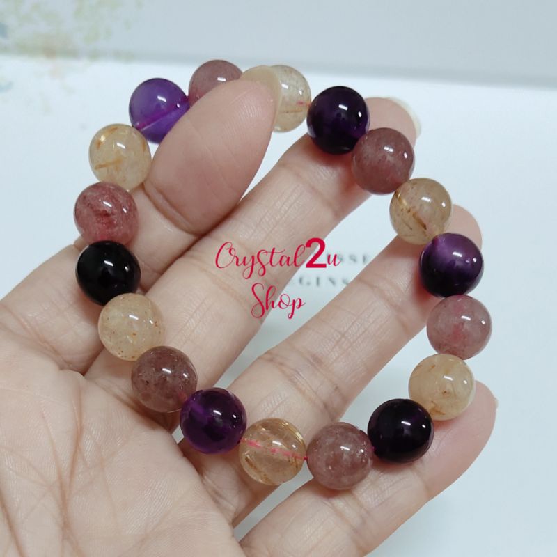 ※超8水晶手串 / Super 8 Crystal Bracelet | Shopee Malaysia