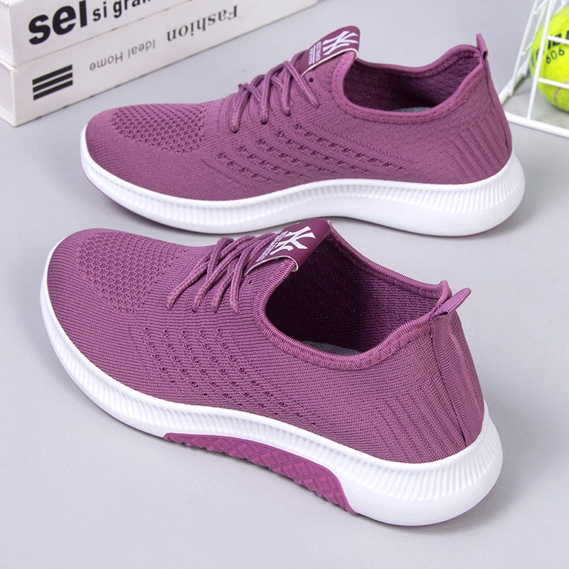 2020 Spring Autumn New Style Old Beijing Cloth Shoes Women Flying Woven ...
