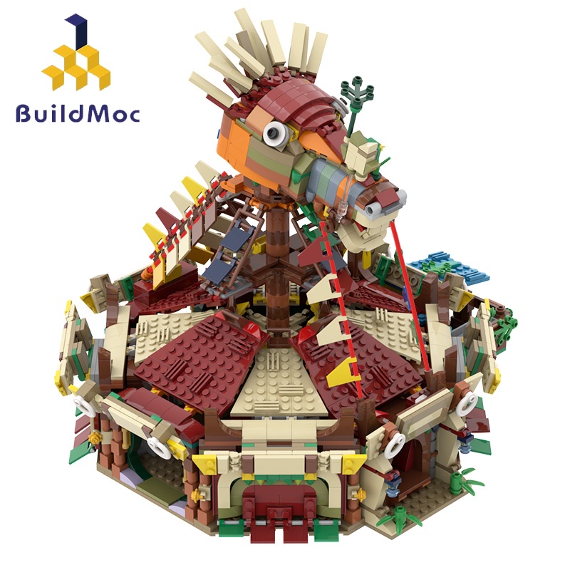BuildMOC ideas post station THE LEGEND OF ZELDA building blocks model ...