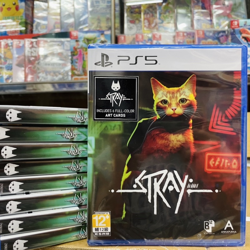 [Clover Video Game] Shipped On The Same Day Chinese Version PS5 Stray Cat Game Slaves Must Play ...