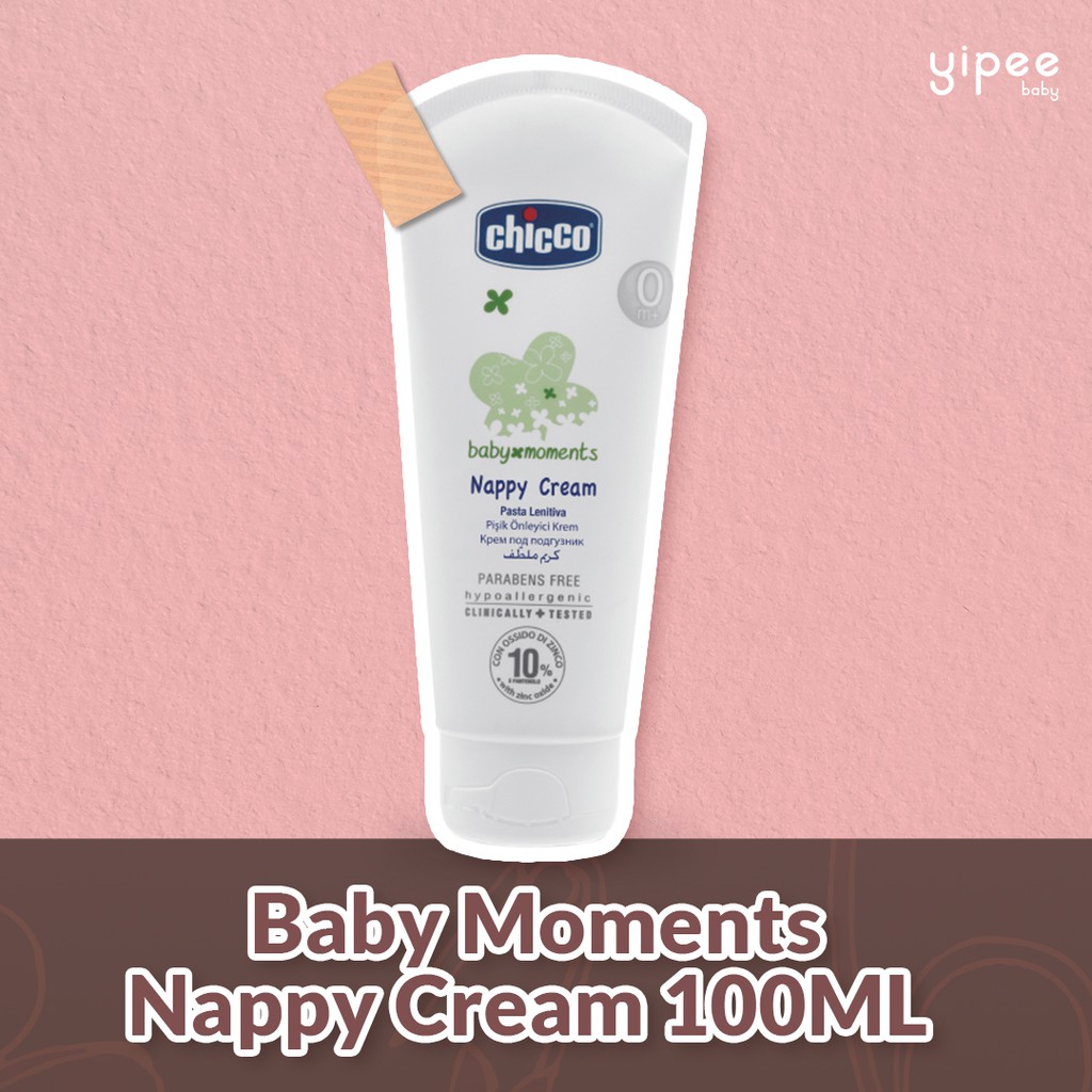 Chicco Baby Moments Nappy Cream 100ML | Shopee Malaysia
