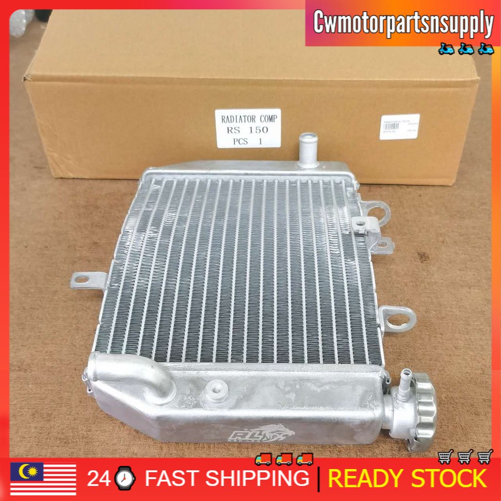 (100% ORIGINAL) REDLEO RED LEO RS150 RADIATOR TANK COOLANT TANK RACING ...