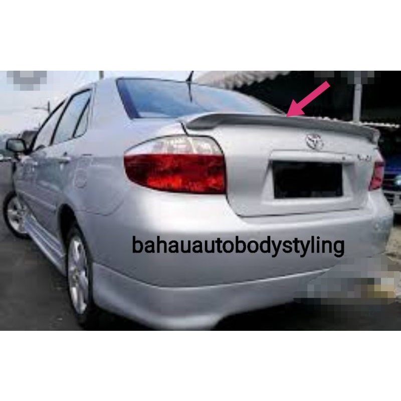 Toyota Vios 2003 to 2007 Spoiler(PU) | Shopee Malaysia