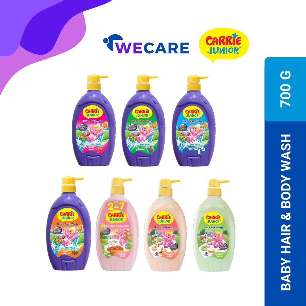 Carrie Junior Baby Hair & Body Wash (700g) - (Yoghurt Apricot/Melon ...