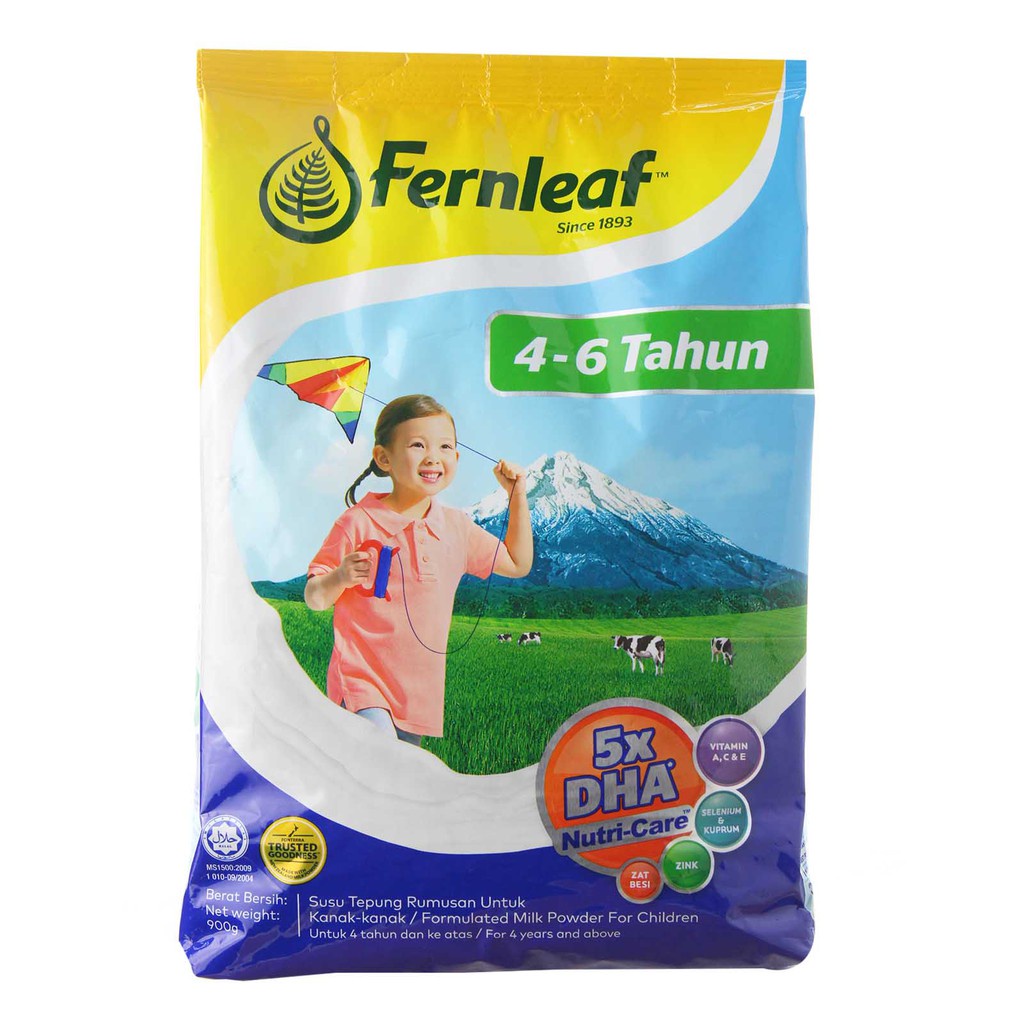 Fernleaf Milk Powder 4-6 900g (Assorted) | Shopee Malaysia