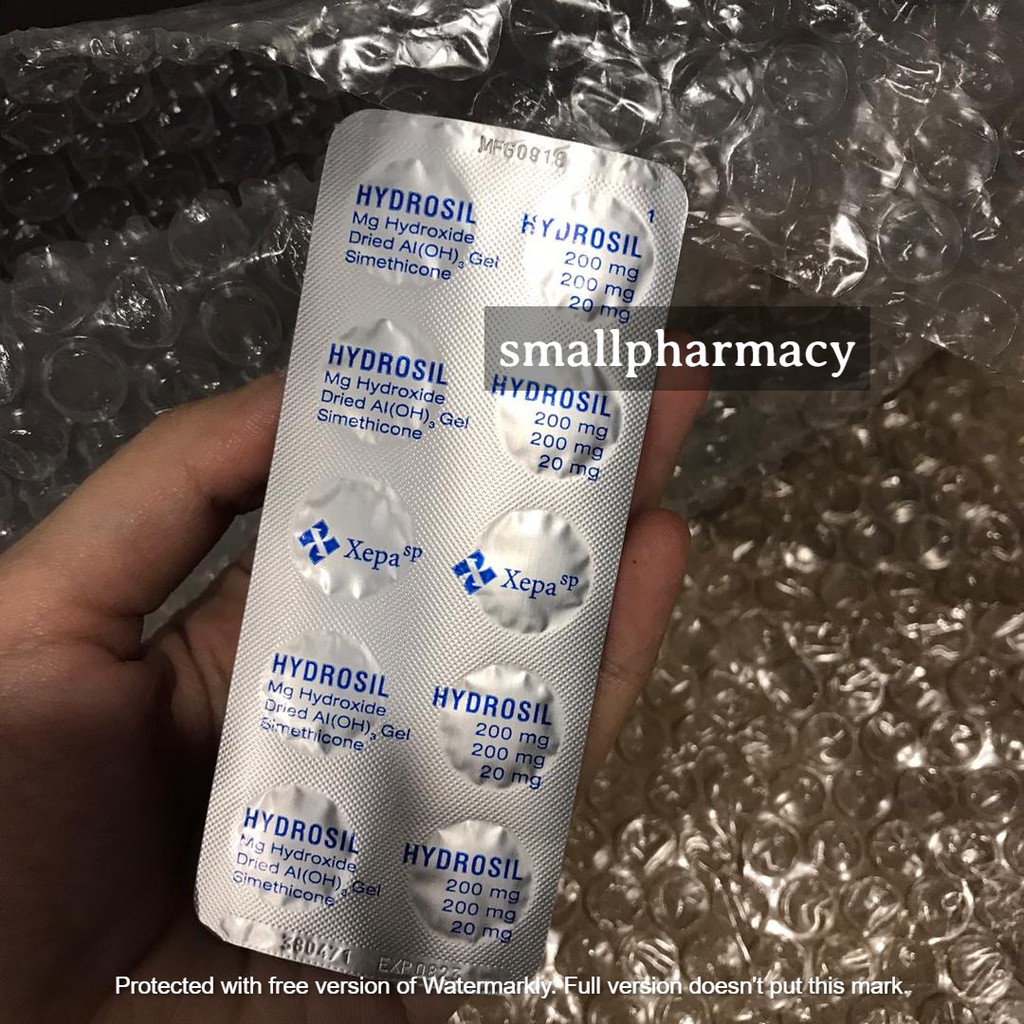 Xepa Hydrosil 500mg Tablets 1 x 10's | Shopee Malaysia