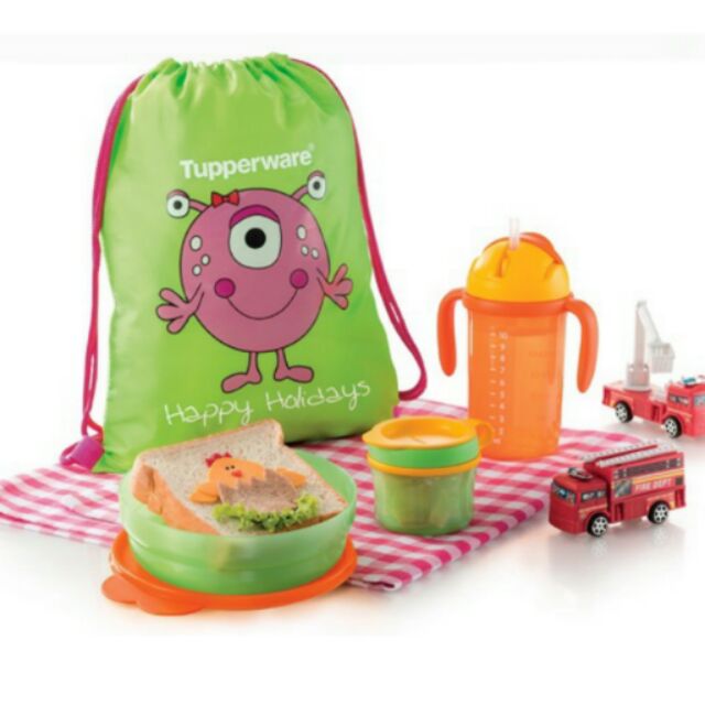 Tupperware Monster Munchies Set | Shopee Malaysia
