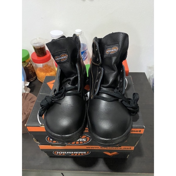 Safety Boot KRUSHER (BOOT STRENGTH) | Shopee Malaysia