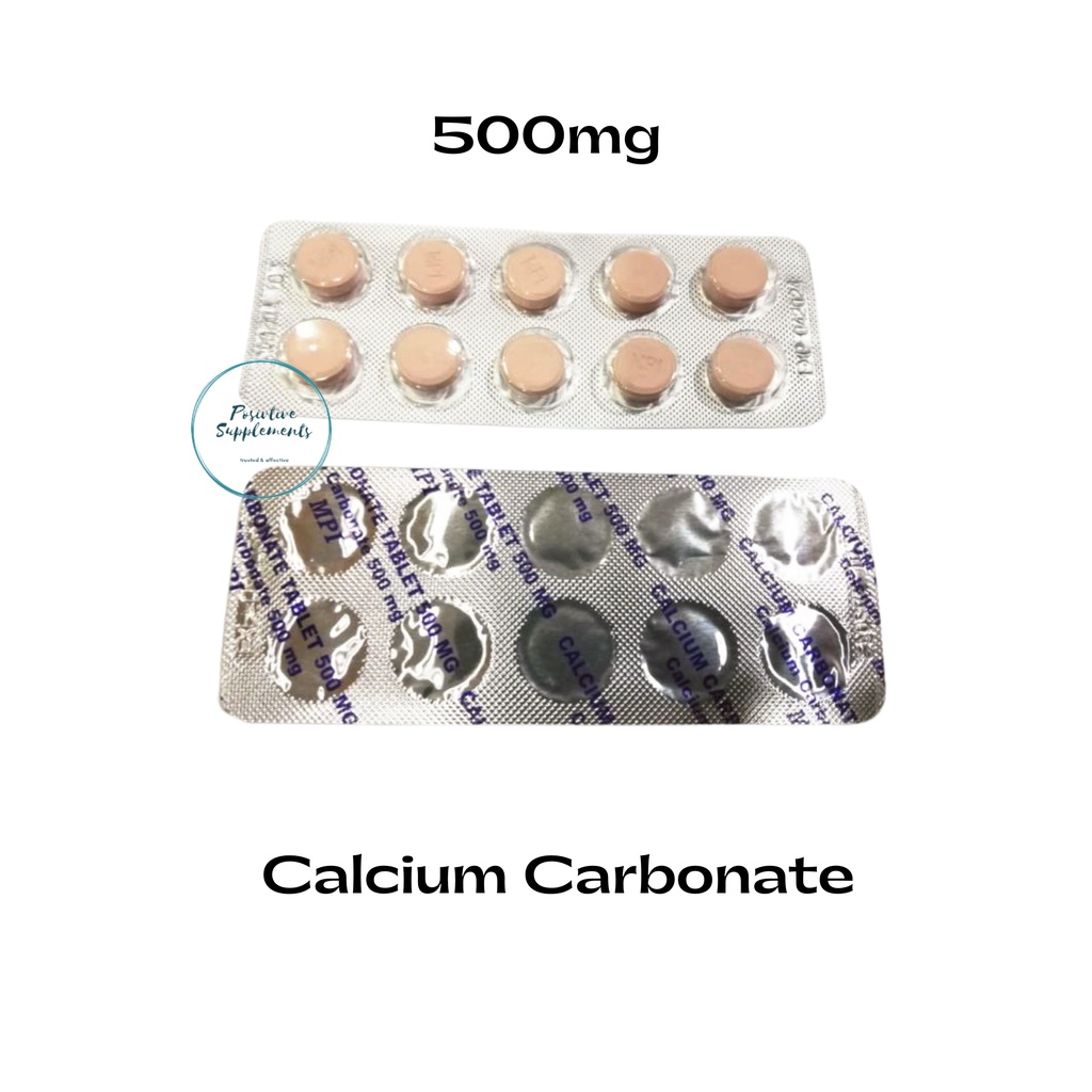 Calcium Carbonate MPI 500mg CaCo (kalsium karbonat) TAB / POWDER ...