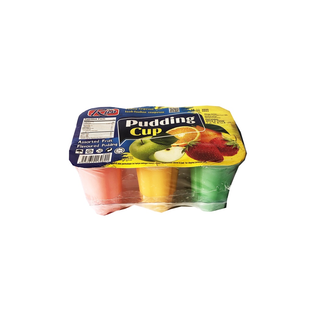 Rico Pudding Cup Jelly Mix Flavour (75g X 6pcs) | Shopee Malaysia