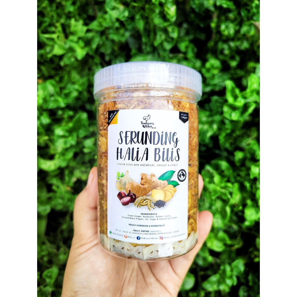 SERUNDING HALIA BILIS - [5 bahan lengkap bergabung Halia+Bwg Putih+Bwg ...