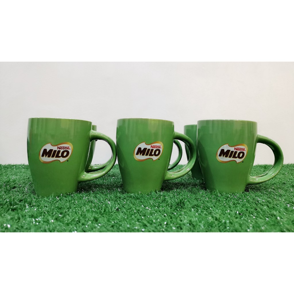 (Set of 6) Limited Edition Rare Vintage Milo Mug / Cawan Milo | Shopee ...