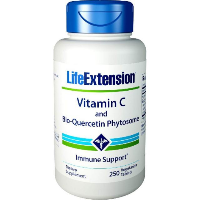 Life Extension Vitamin C and Bio-Quercetin Phytosome 60 / 250 ...
