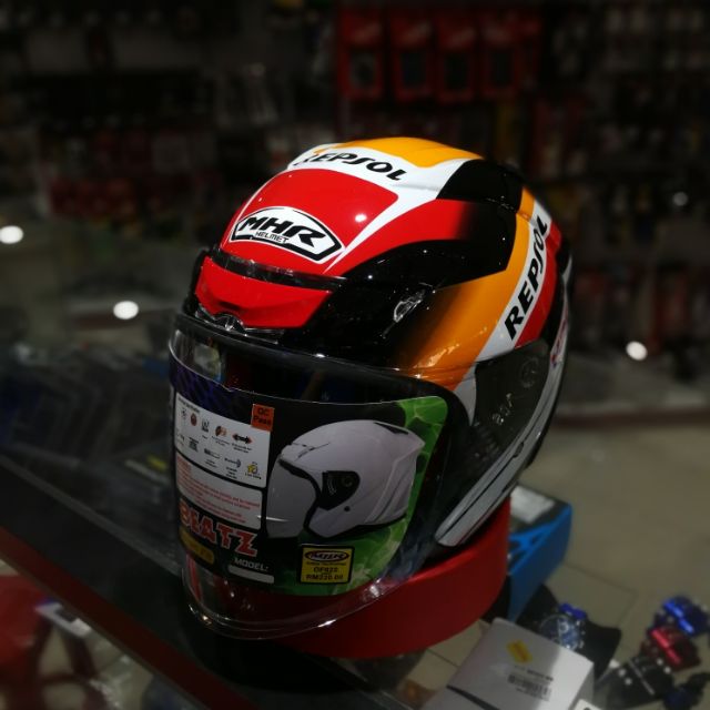 MHR Helmet REPSOL OF622 | Shopee Malaysia