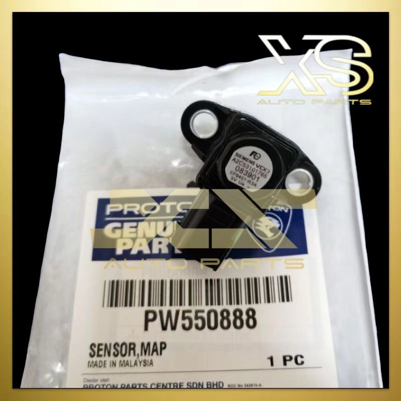 PW550888 Map Sensor Proton Wira Satria 1.3L 1.5L 4G13 4G15 VDO Manifold ...