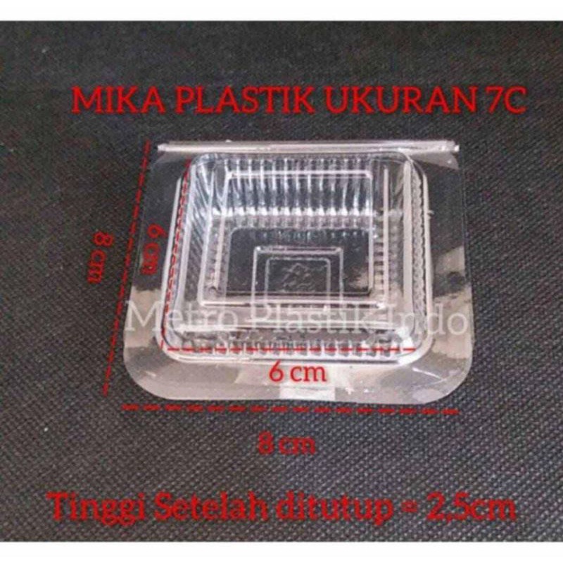 Mika Plastic DDM 7C 100pcs | Mika Cake Food Size 7C 100pcs | Shopee ...